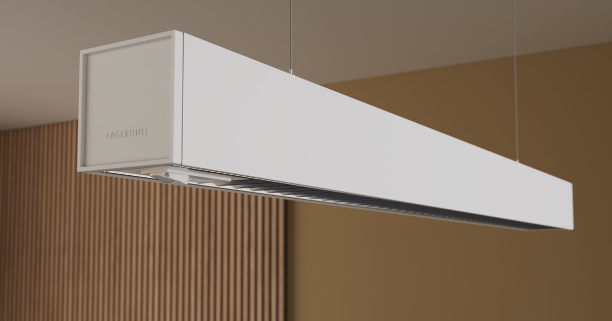 Wrapped - Le premier luminaire suspendu en carton au monde - Fagerhult