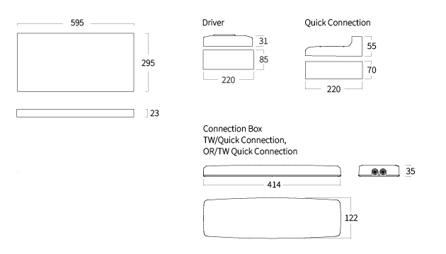 23438 Multilume Slim Delta - Fagerhult