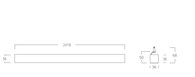 16085-20076 Notor 36 pendant Opal - Fagerhult