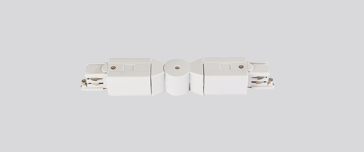 Track recessed T-coupler